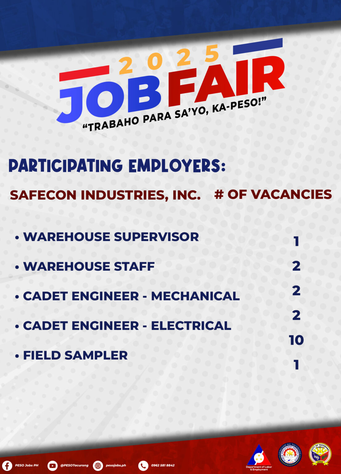 JOB FAIR 2025 - PESO Jobs PH