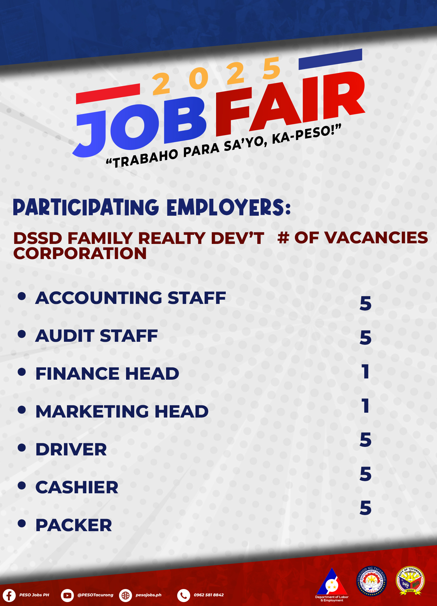 JOB FAIR 2025 - PESO Jobs PH