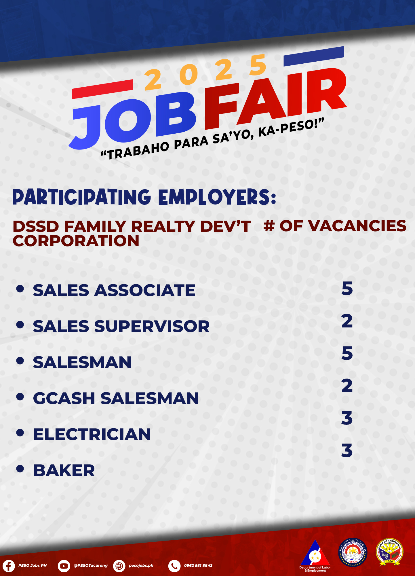 JOB FAIR 2025 - PESO Jobs PH