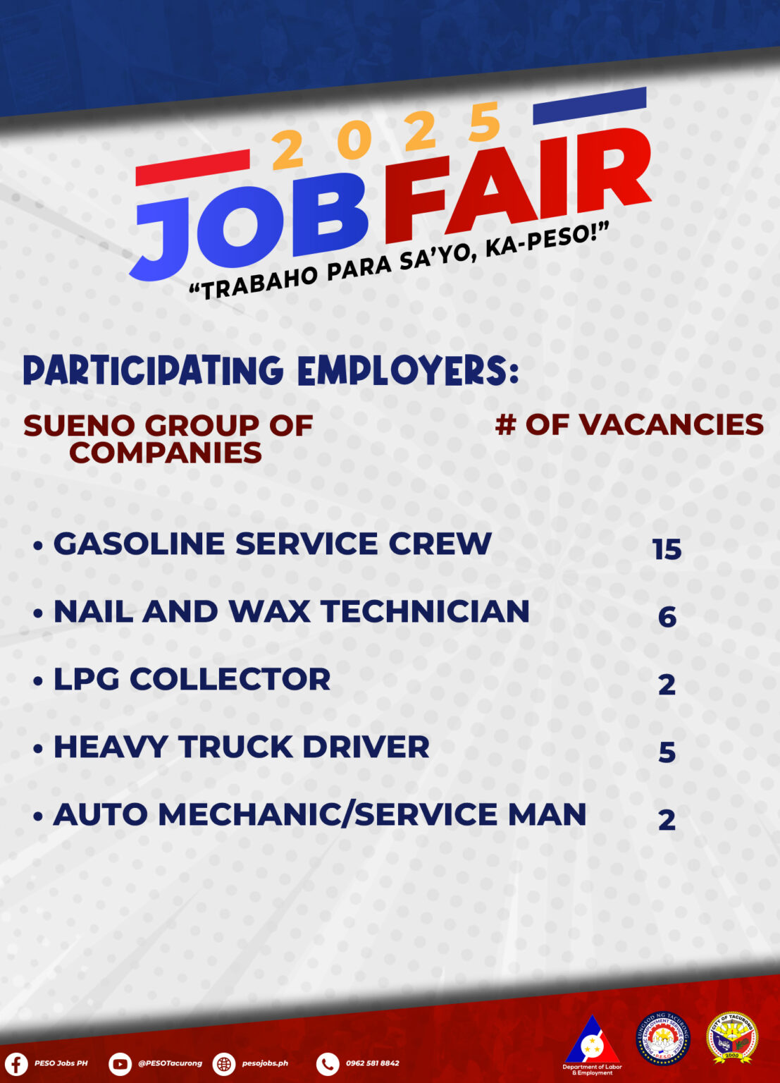 JOB FAIR 2025 - PESO Jobs PH