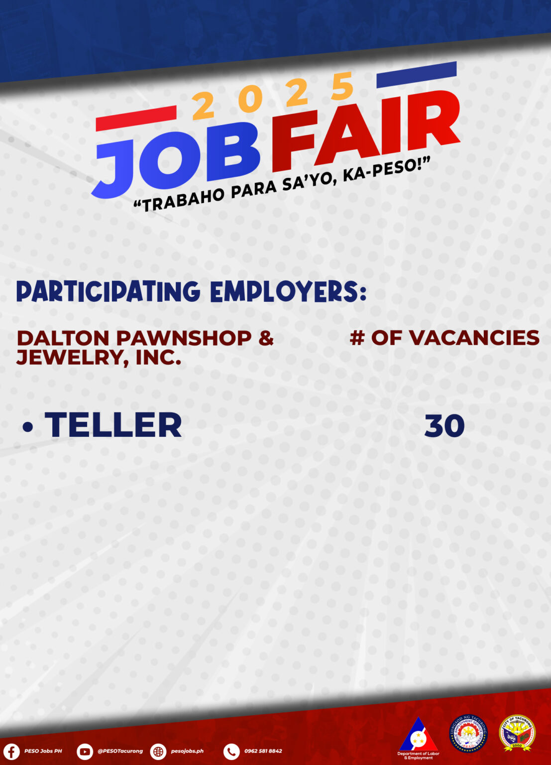 JOB FAIR 2025 - PESO Jobs PH