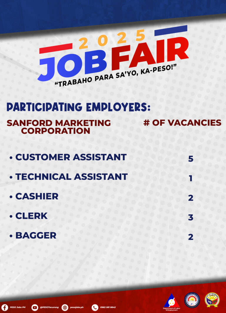 JOB FAIR 2025 - PESO Jobs PH
