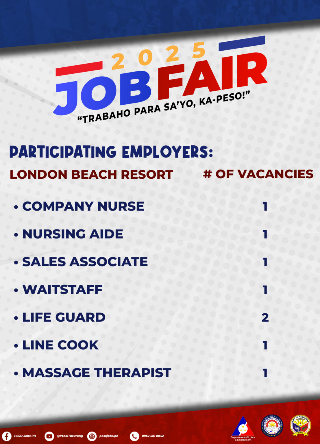 JOB FAIR 2025 - PESO Jobs PH